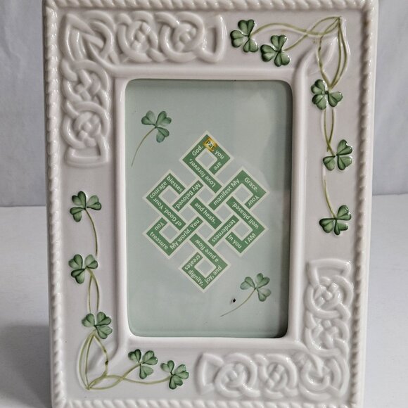 Belleek | Accents | Vintage Belleek Irish White Fine Parian China White ...